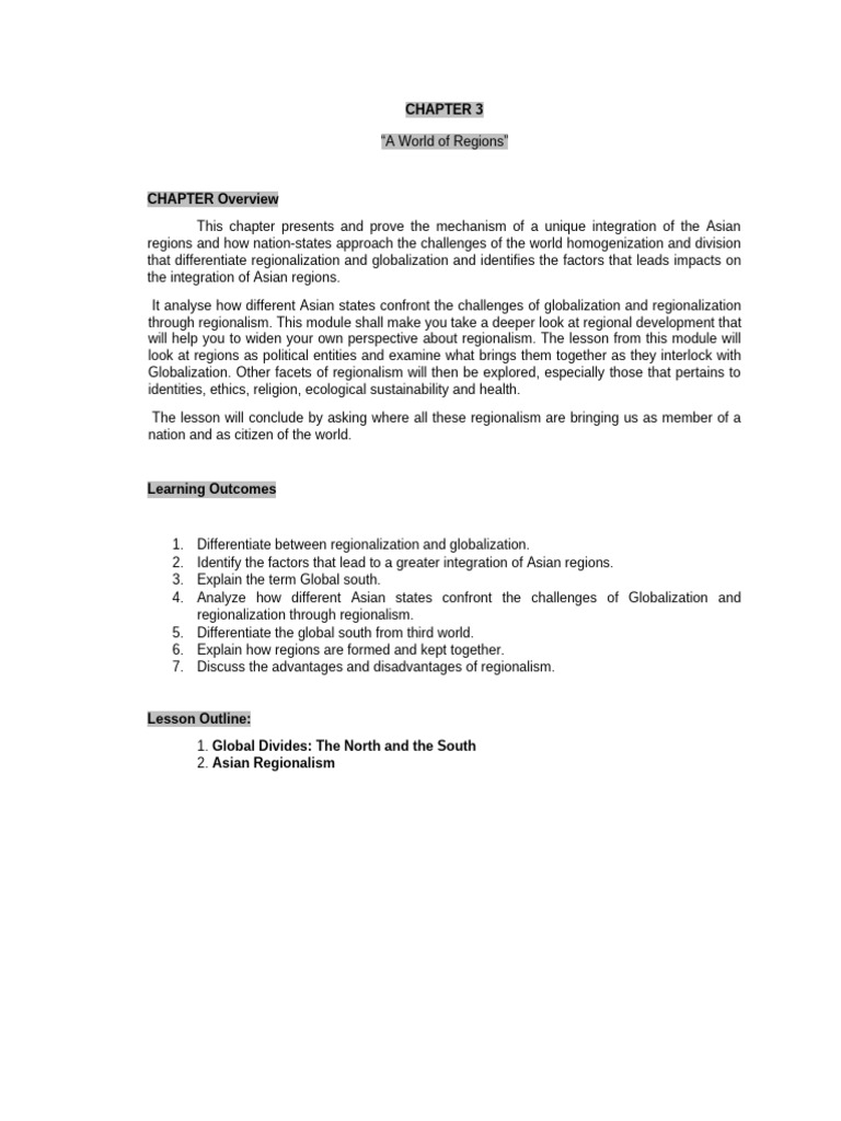 CHAPTER3_worldofideas | PDF | Globalization | East Asia