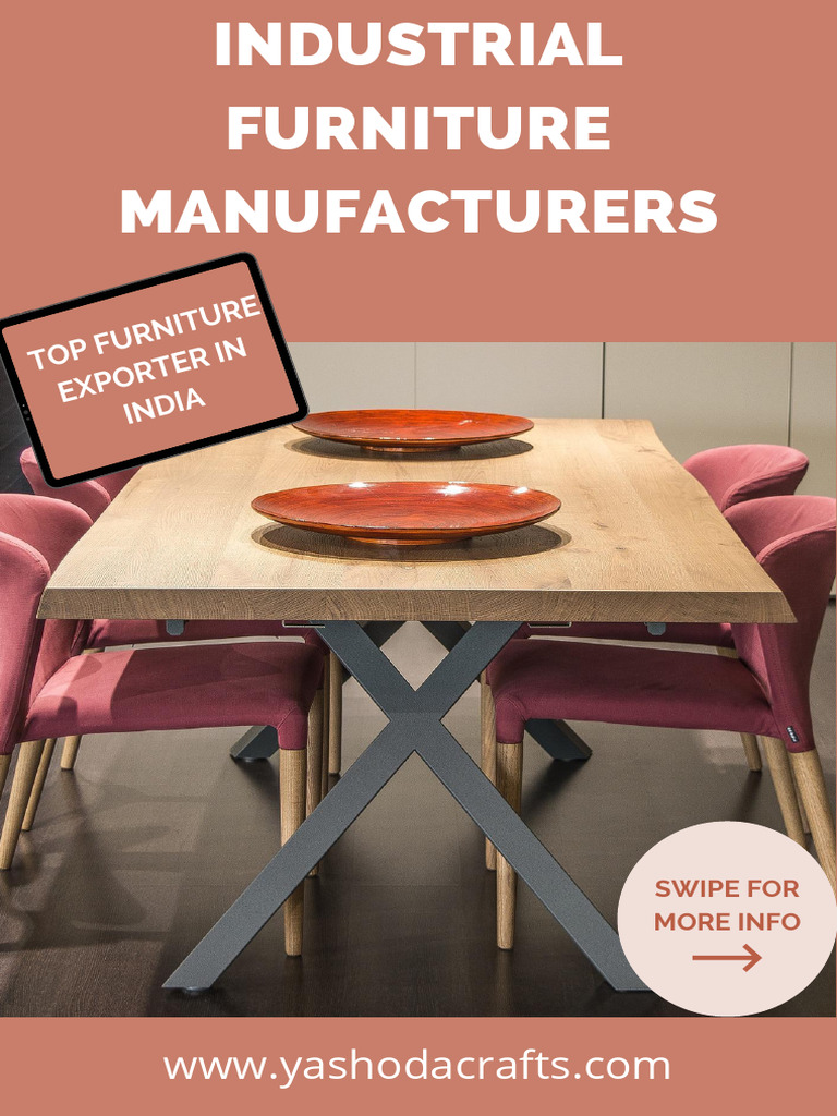 Industrial Furniture Manufacturers | PDF | Furniture | Interior Design