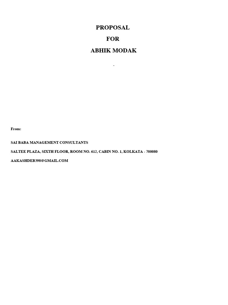 Abhik Modak One Time Deliverables. | PDF | Finance & Money Management