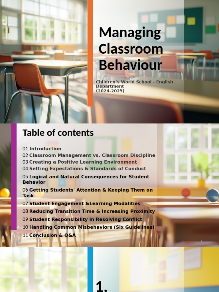 Managing Classroom Behaviour | PDF | Classroom Management | Social Psychology