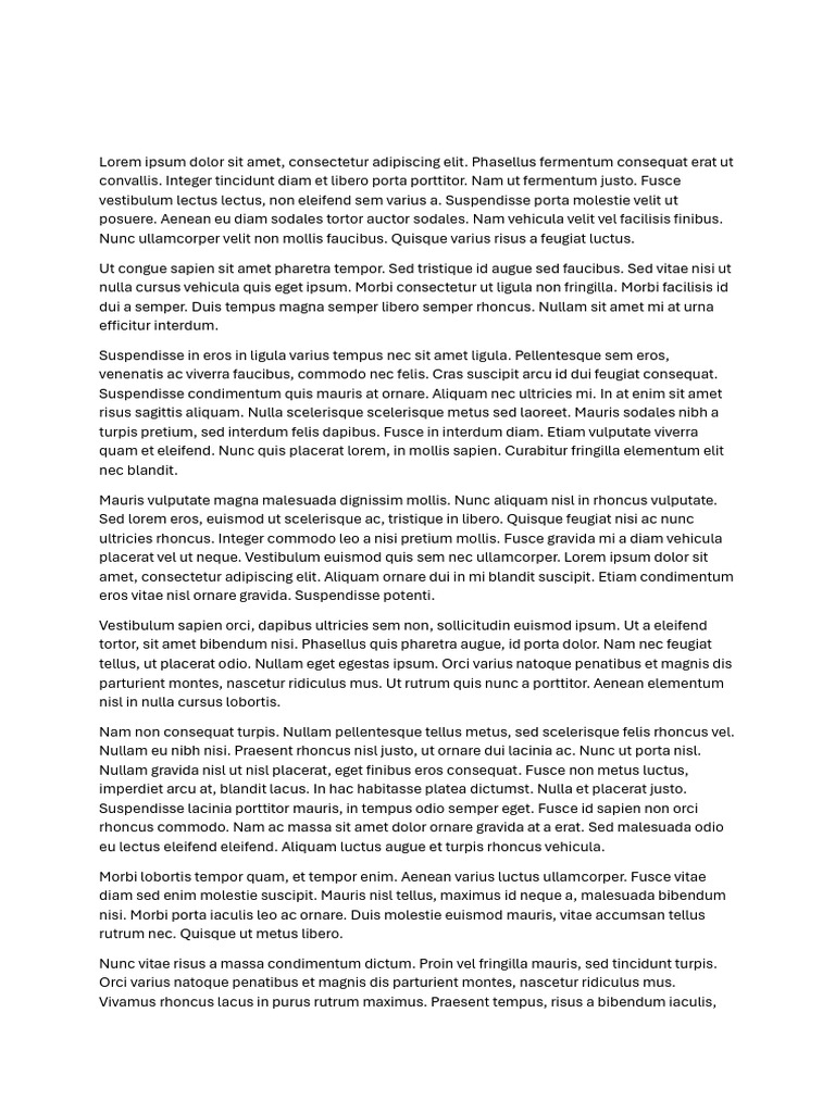 Lorem Ipsum Dolor Sit Amet | PDF