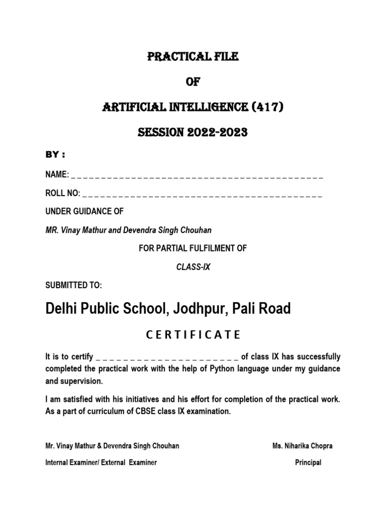 Class IX Practical File-1 | PDF | United States Dollar