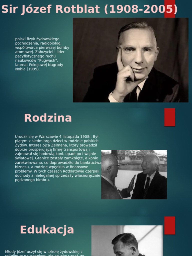 Józef Rotblat | PDF