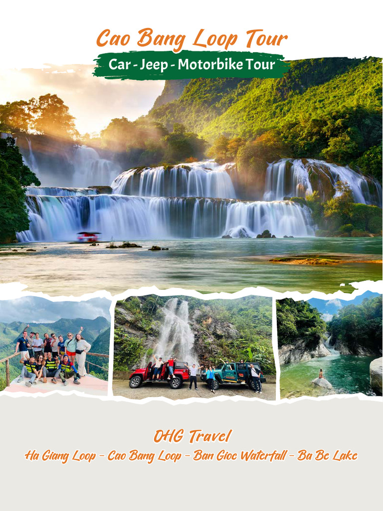 Cao Bang Loop Brochures | PDF | Hanoi | Meal