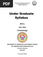 CSS 2026 Criminology Syllabus | PDF