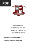 LO Grade 10 Revision Book Term 2 - 2024 | PDF | Learning | Health Equity