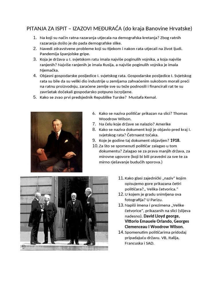 Pitanja Za Ispit | PDF