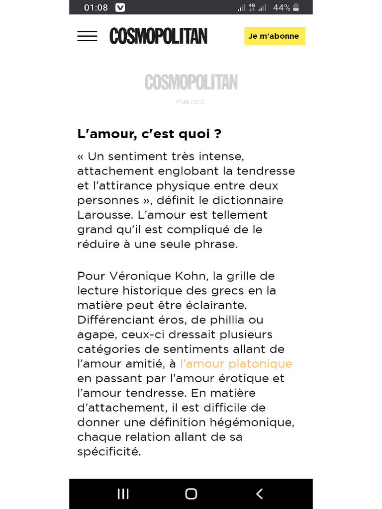 C'est Quoi L'amour | PDF