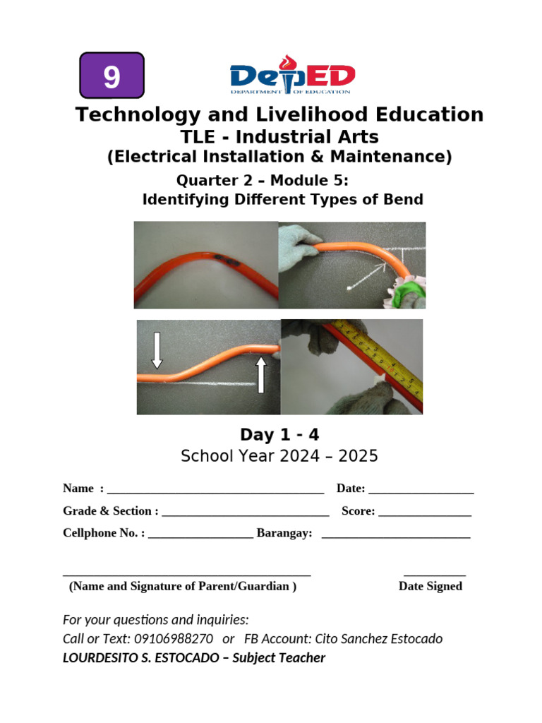 EIM-9-IA_Q2_Module-5 | PDF | Polyvinyl Chloride | Building Engineering