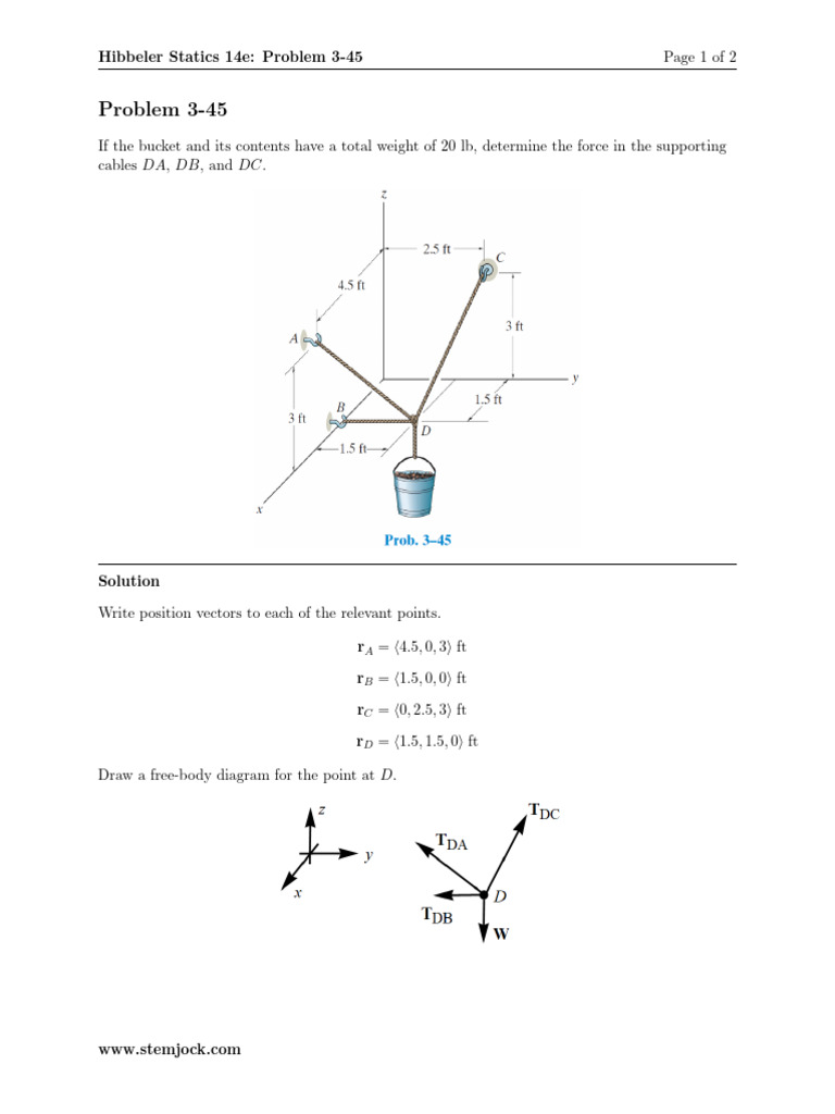 Statics of Rigid Bodies | PDF | Mechanics | Physics