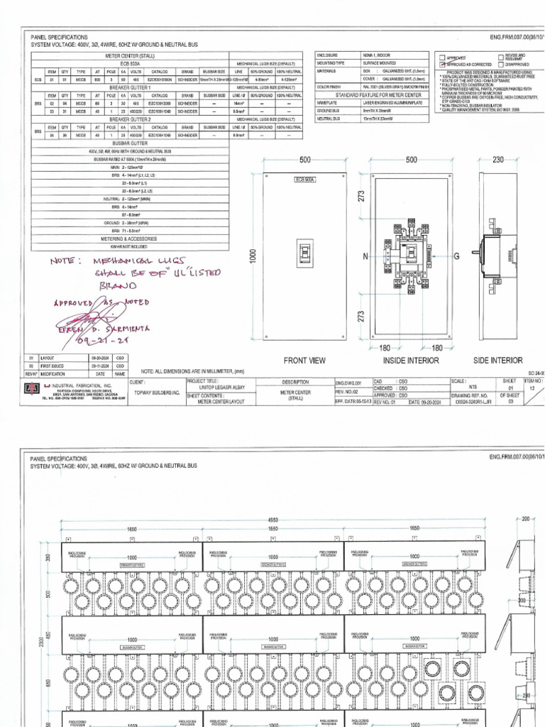 Meter Center (Stall) | PDF