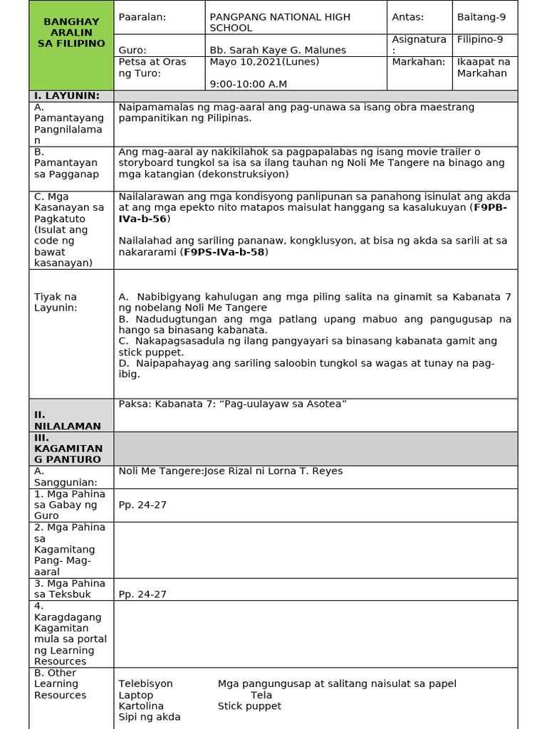 Pag-Uulayaw Sa Asotea | PDF