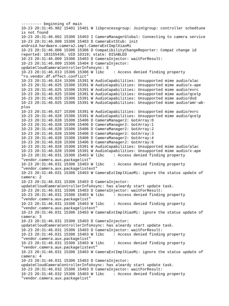 Log Cat 1729701105949 | PDF | Computing | Software