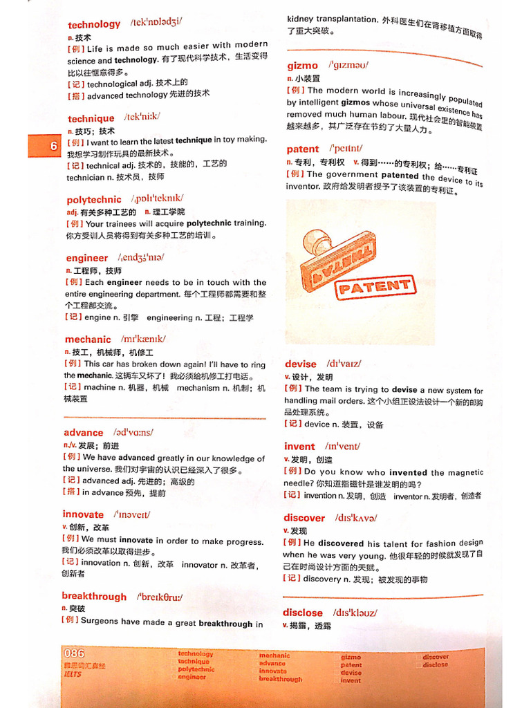 雅思词汇真经chapter6 1 | PDF