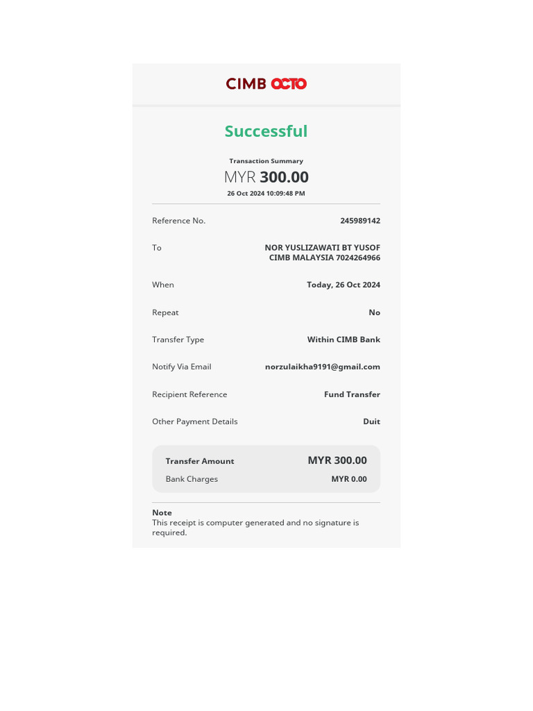 Cimb Octo My-245989142 | PDF