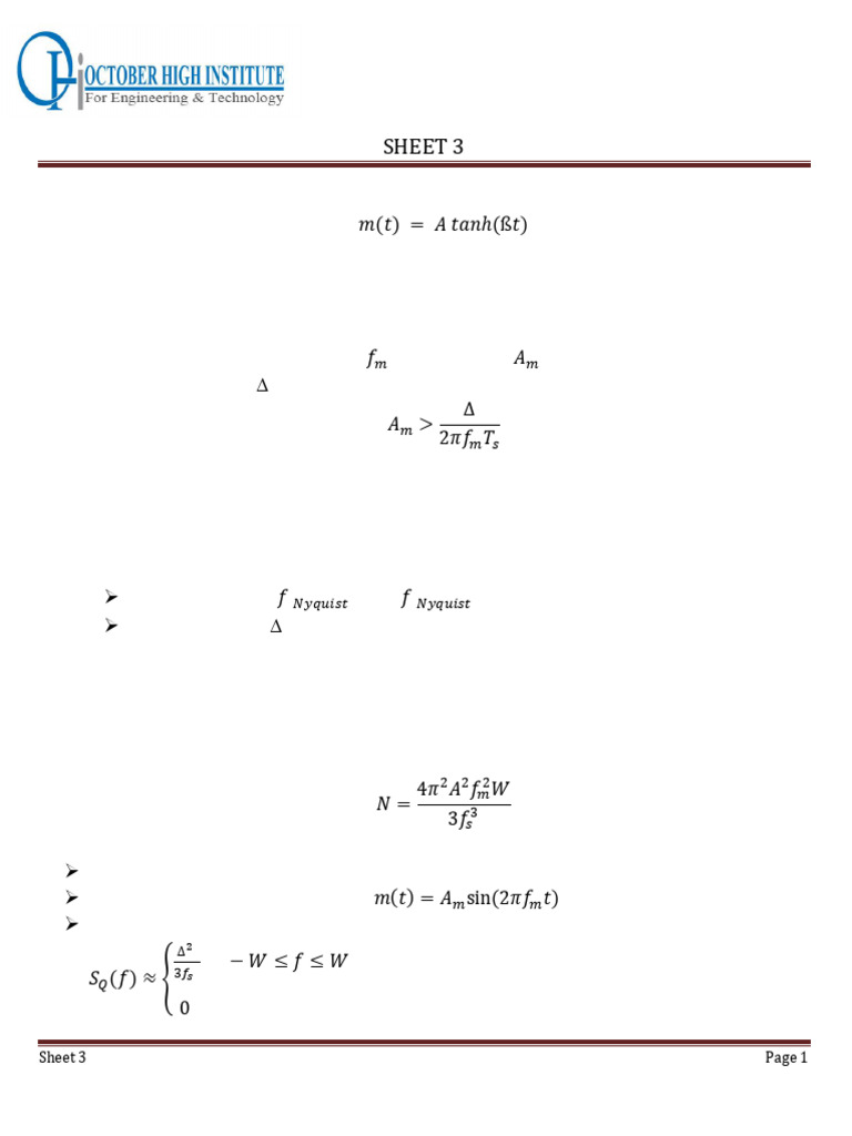 Sheet3 2020 | PDF | Science & Mathematics | Technology & Engineering