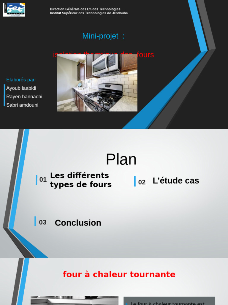 Mini Projet Four | PDF | Four | Isolation thermique