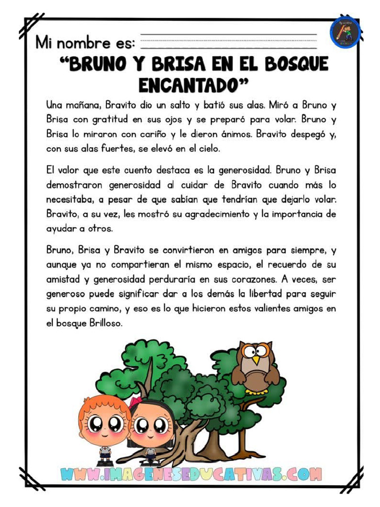 Bruno Brisa en El Bosque Encantado | PDF