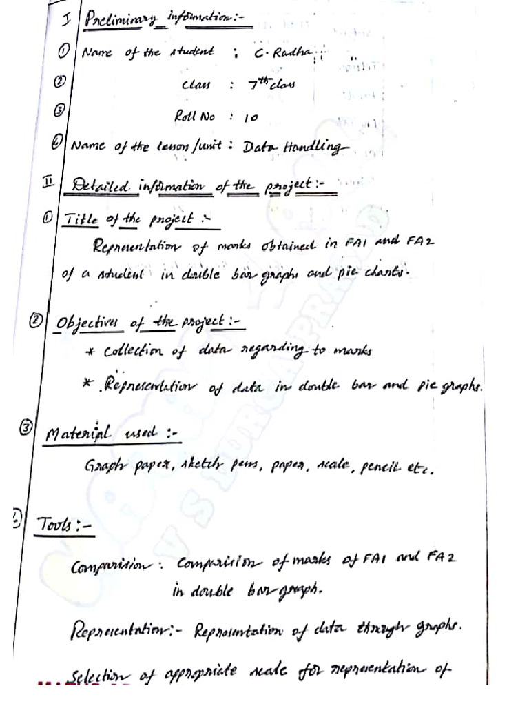 7th Fa3 Project English Medium | PDF