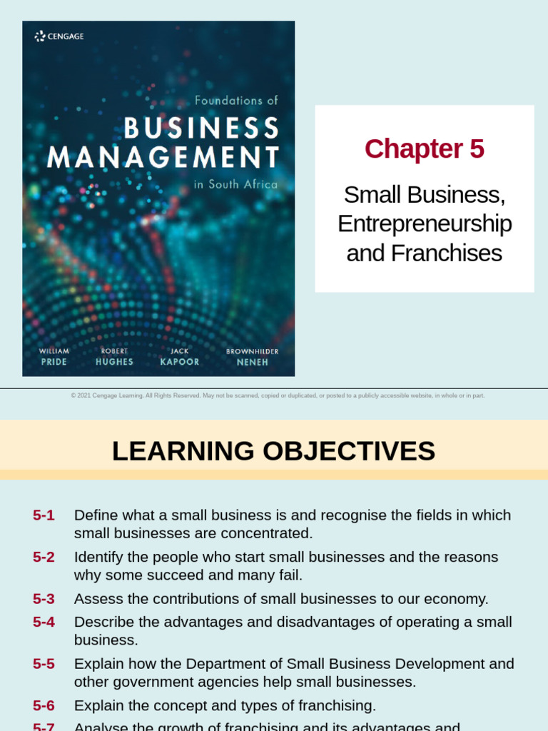 Chapter 5 Slides | PDF | Franchising | Entrepreneurship