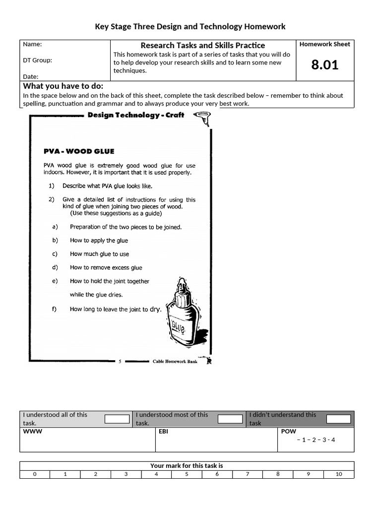 HW 8.01 PVA Wood Glue | PDF