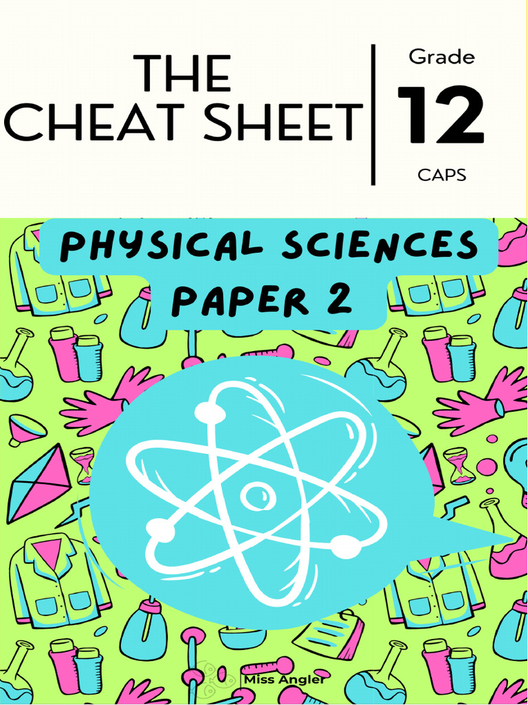 Paper 2 Physics Cheat Sheet - Unlocked | PDF