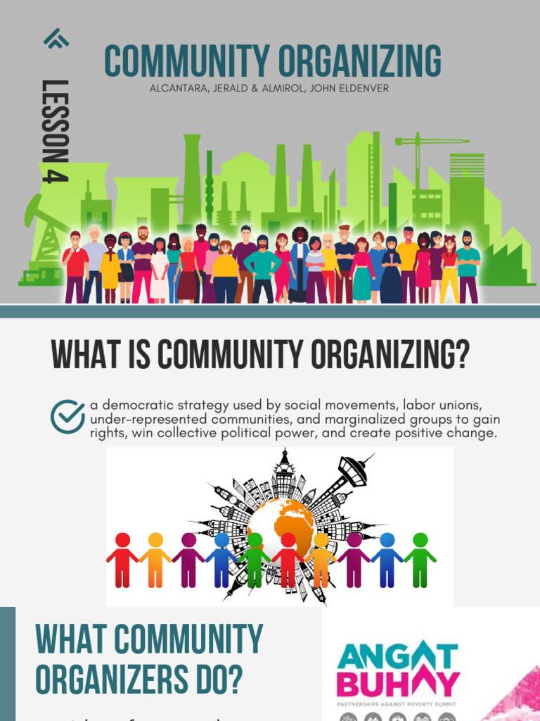 COMMUNITY ORGANIZING | PDF | Preventive Healthcare | Evaluation