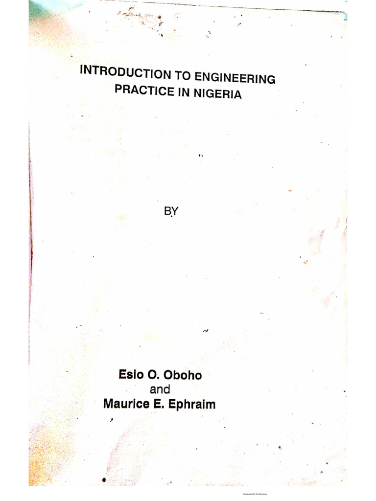 Intro. To Engineering Practice | PDF