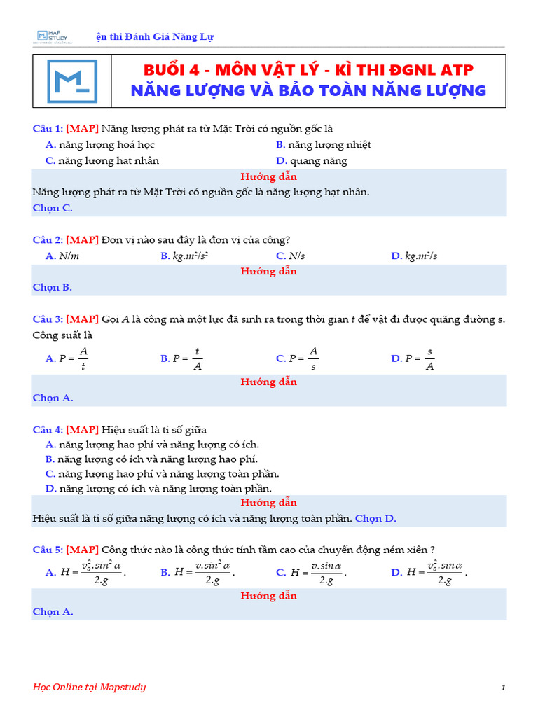 Dap An - Buoi 4 Bai Tap Ve Nha 1724667619309 | PDF