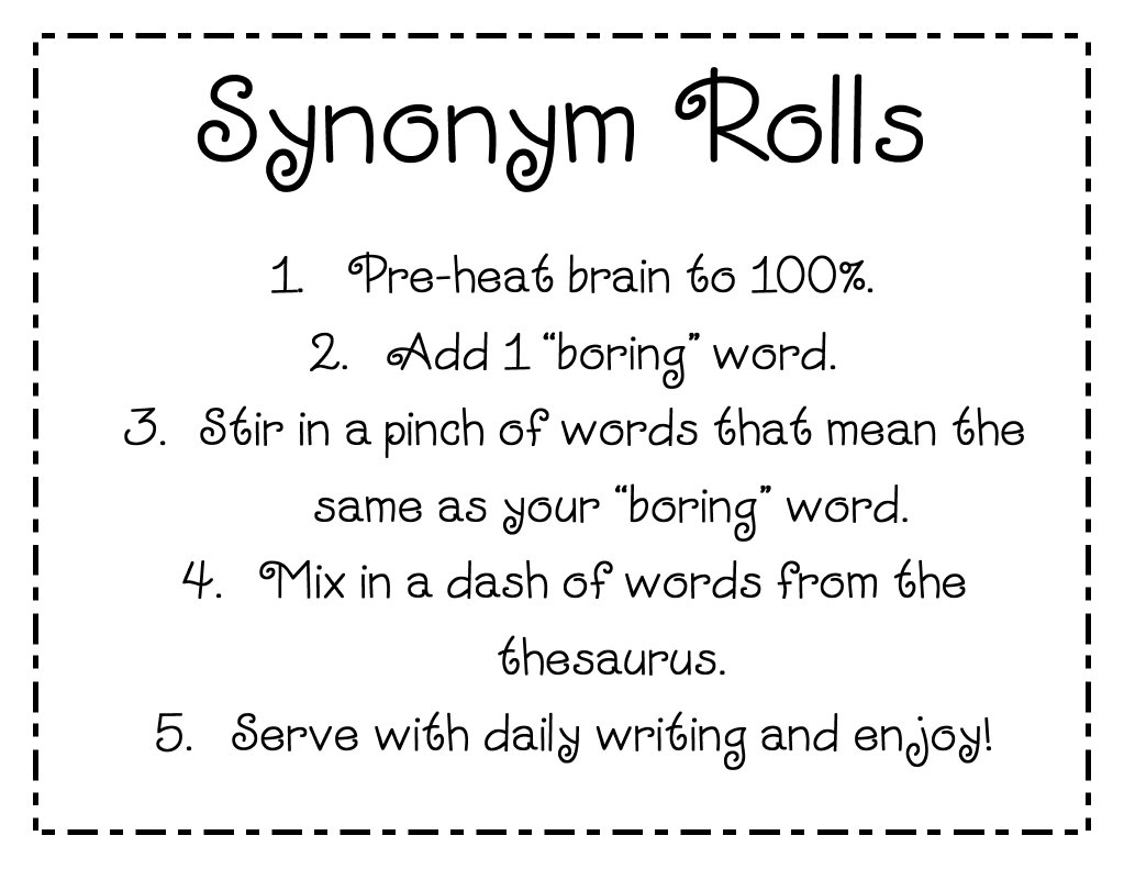 Synonym Rolls | PDF | Language Arts & Discipline | Foreign Language Studies