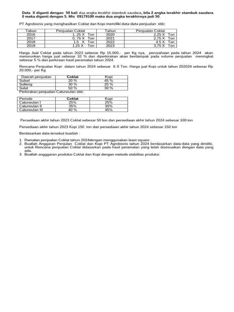 Latihan Mid Genap 2023 2024 | PDF