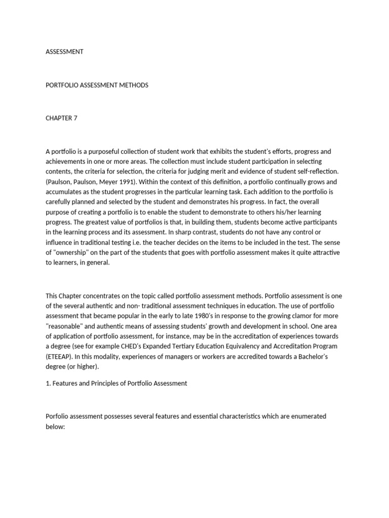 ASSESSMENT-WPS Office | PDF | Evaluation | Educational Assessment