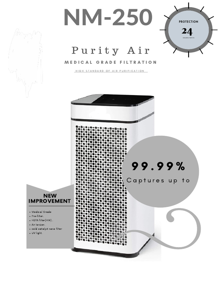 Advanced Medical Air Purifier 5-Stage | PDF