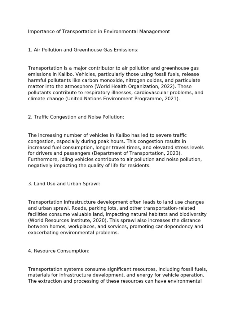 random 1 | PDF | Sustainable Transport | Transport