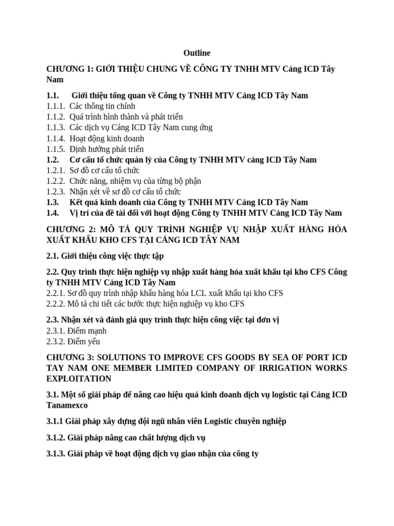 Outline Tieng Viet | PDF