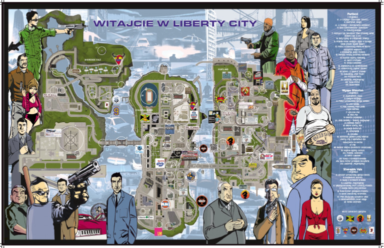 GTA3 Mapa PL | PDF