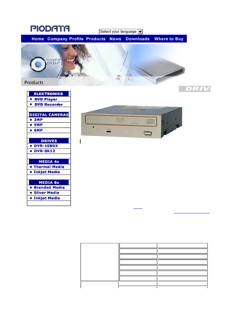 dvr-108DX | PDF | Compact Disc | Dvd