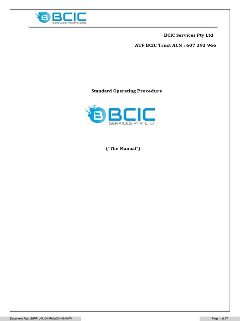 BCIC Services SOP for Cleaning Jobs | PDF | Clothes Dryer | Dishwasher