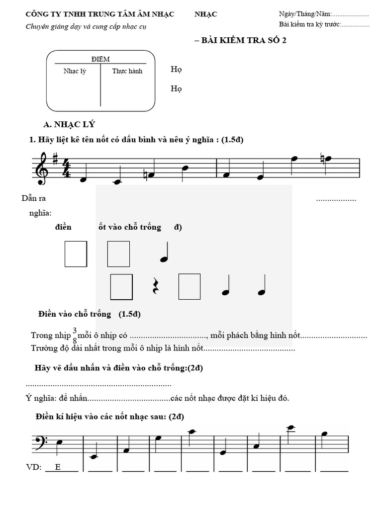 BÀI TEST SỐ 2 | PDF