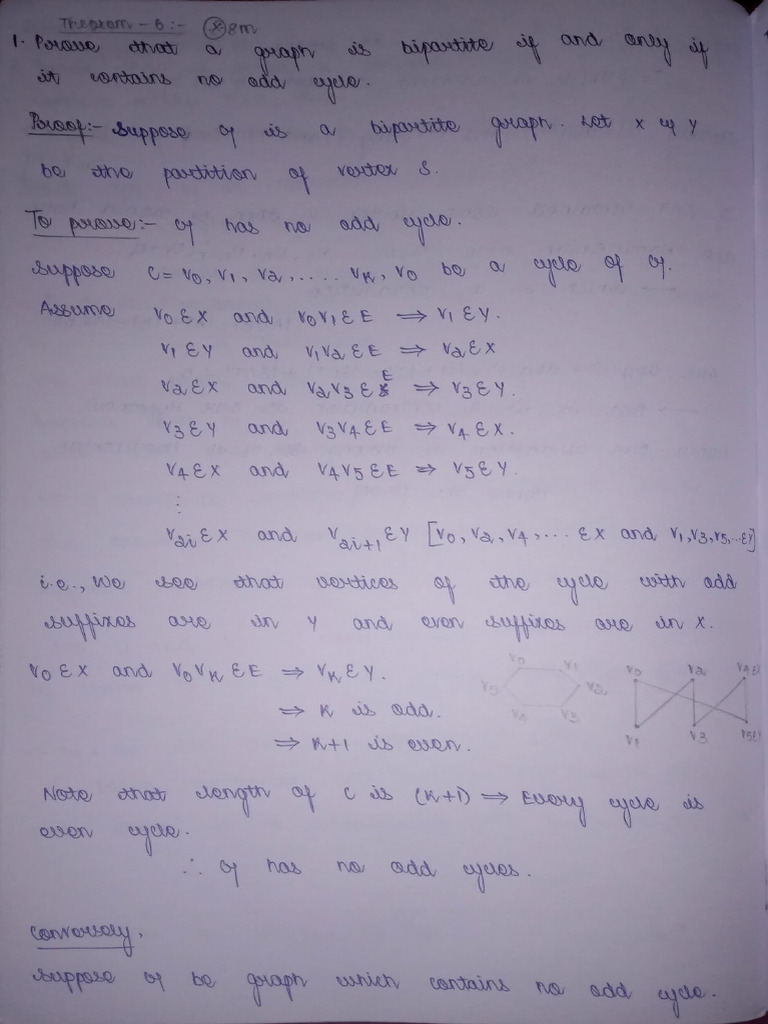DM Unit 3 Theorems | PDF