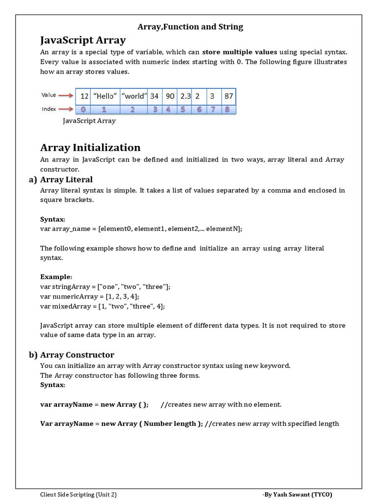 Css Ch 2 Updated Pdf Java Script Parameter Computer Programming 