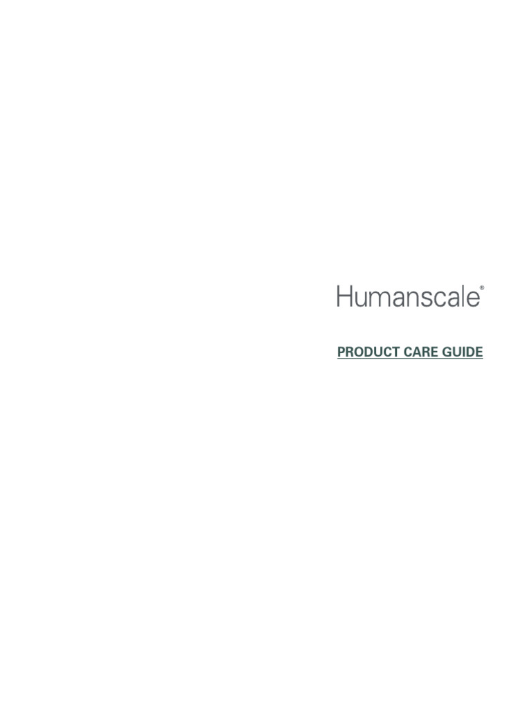 Hs Cleaning Guidelines Product Care Guide | PDF | Disinfectant | Materials