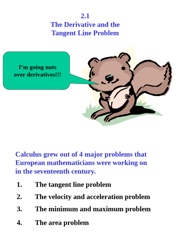 Lesson 7 Tangent Line and Differentiation | PDF | Derivative | Tangent