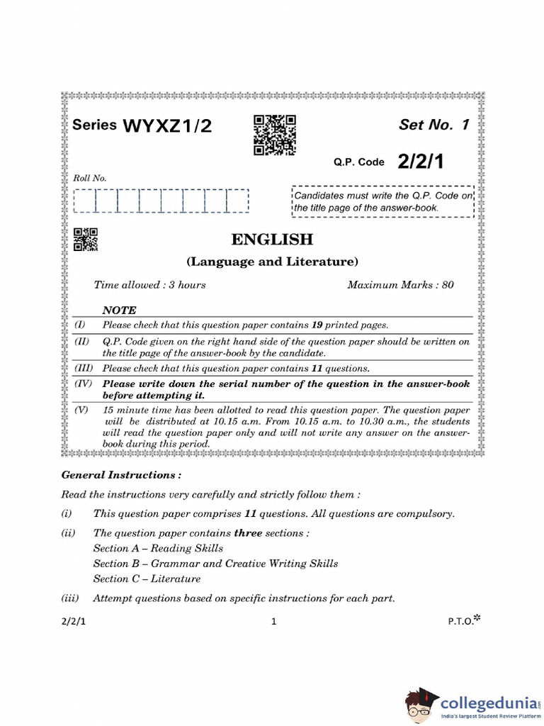 10 English 2023 Set 2 2 1 | PDF