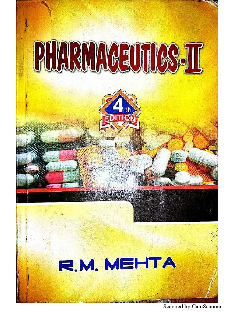 Pharmaceutics 2 by RM Mehta | PDF