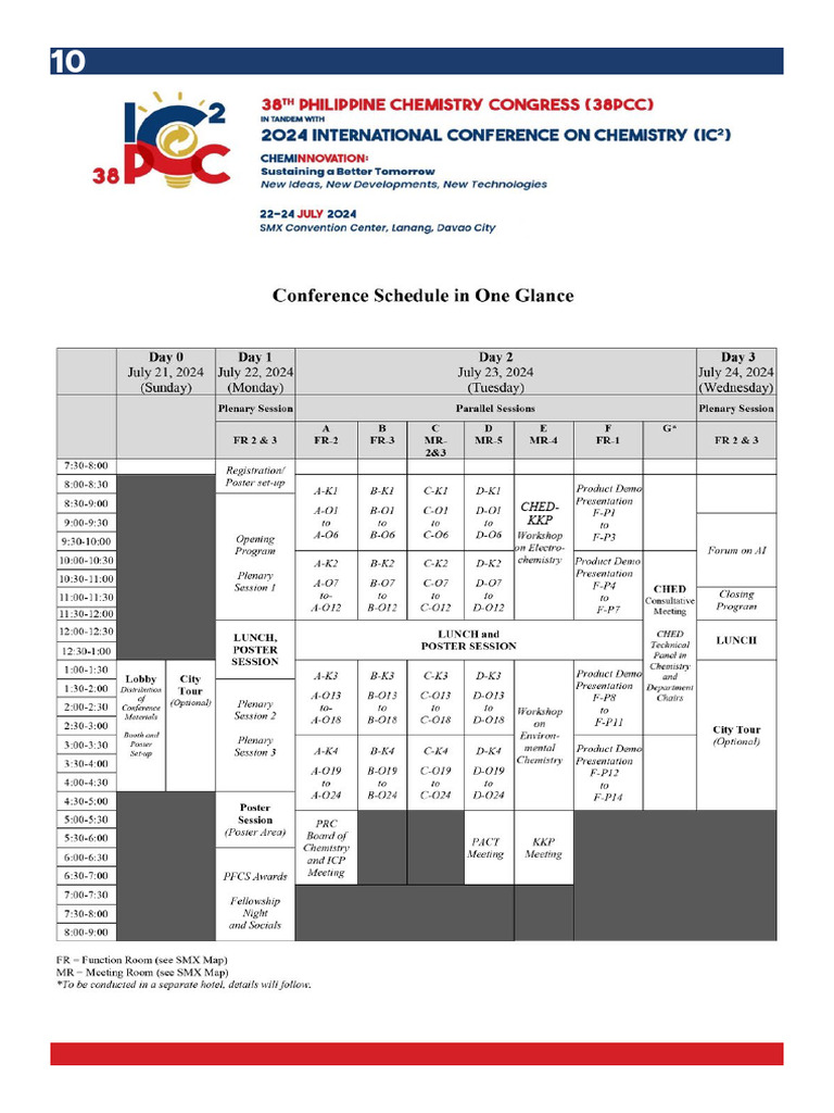 2024 IC2 38PCC Program - 20240704 | PDF
