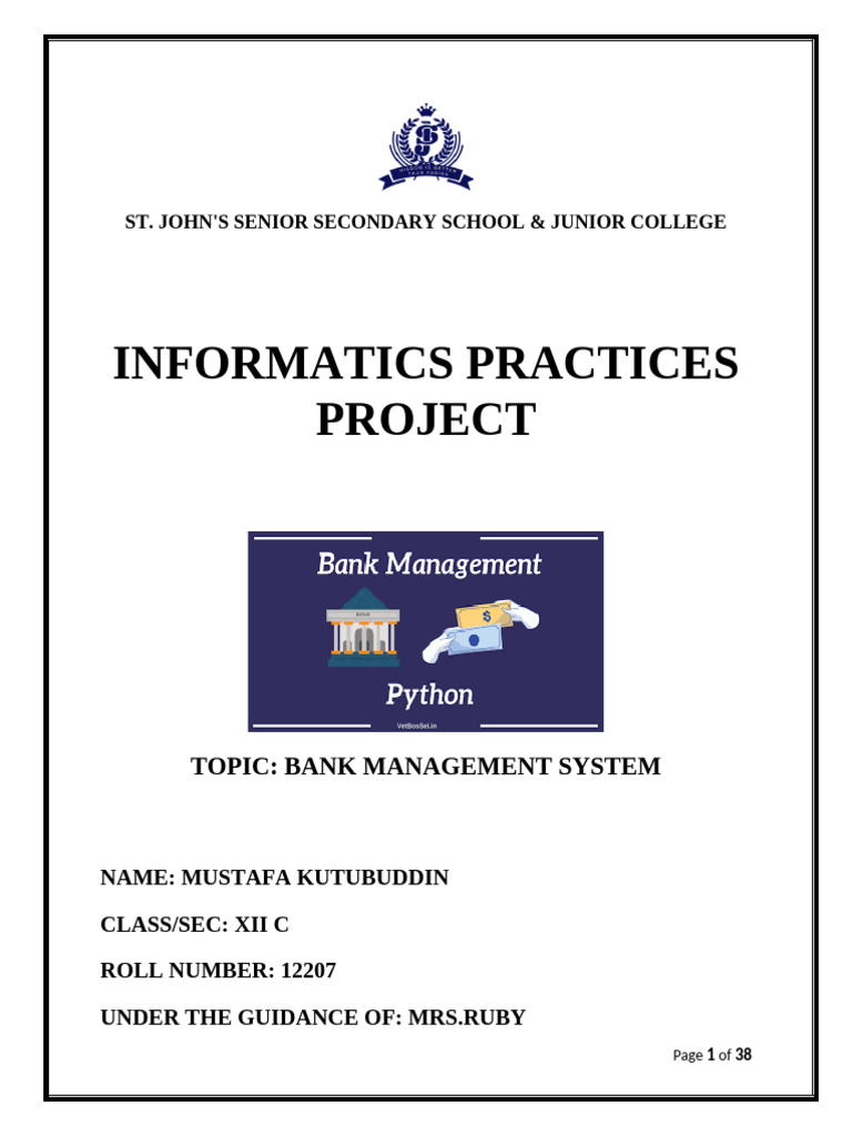 MUSTAFA IP PROJECT | PDF | Comma Separated Values | Microsoft Excel