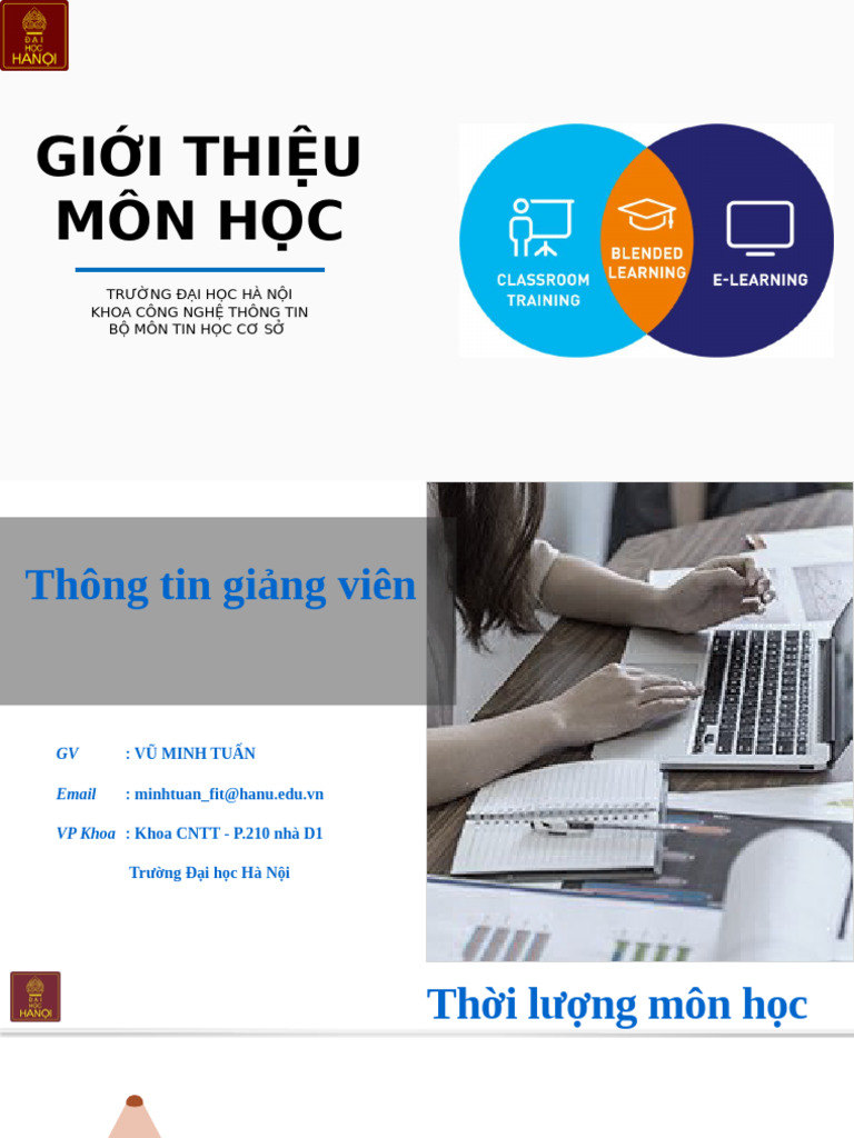 Phan 0 - Gioi Thieu Mon Hoc - Gui GV | PDF