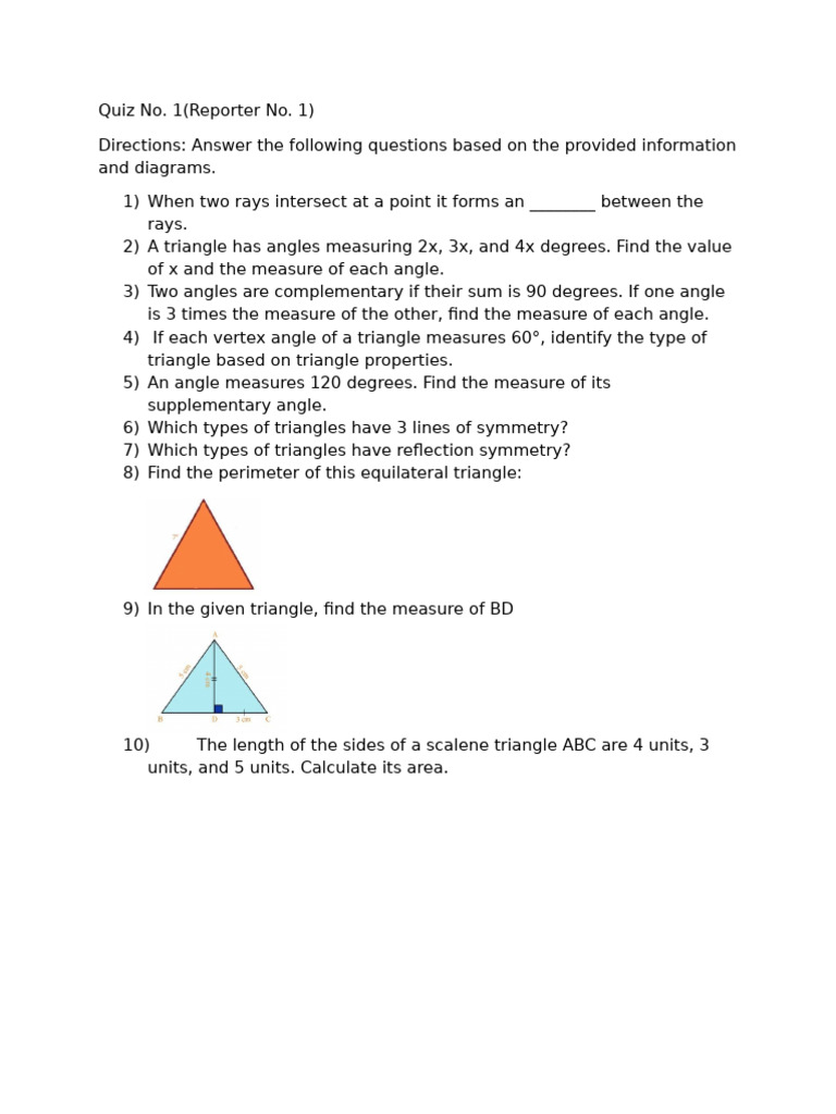 Quiz-No 1 | PDF | Teaching Methods & Materials