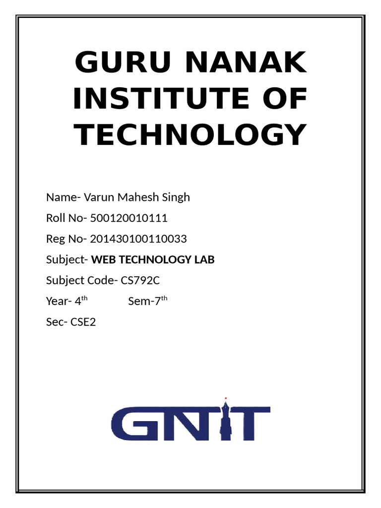 Front Page Web | PDF